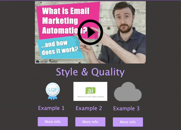 Video Guides By Email Blaster - Email marketing UK